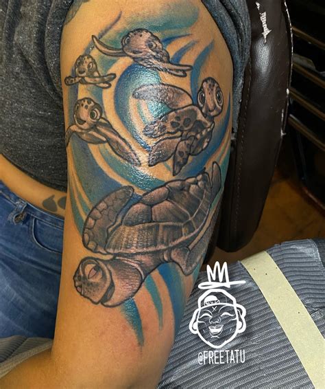 Crush Finding Nemo Tattoos Kracken Body Art Great Yarmouth Body