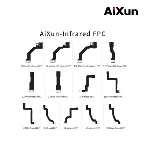 Aixun Infrared Flex Cable Infrared Fpc For Iphone X 13 Infrared Repair Face Id Dot Projector