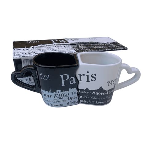 Paris Mini Couple Mug Zetailz
