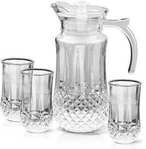 S1store Juicewater Jug Carafes And Pitchers Glass For Dining Table