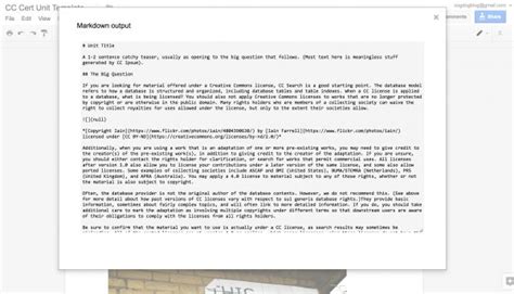 Exploring A Markdown Converter Cogdogblog