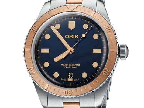 Oceanictime Oris Divers Sixty Five Bi Color 40mm Steel And Bronze