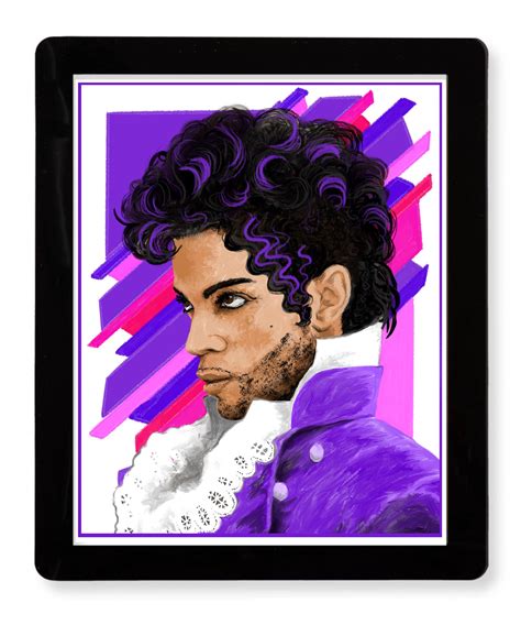 Prince Portrait One Of The Greatest American Musicians Multi
