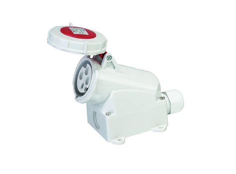 Cee Switched Interlock Socket 4 Pole 32a 400v 6h Ip67
