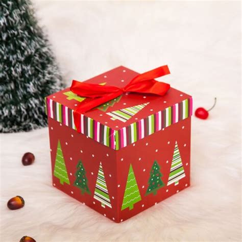 Lovely Square Candy Box Christmas Party Favour Box Vicedeal