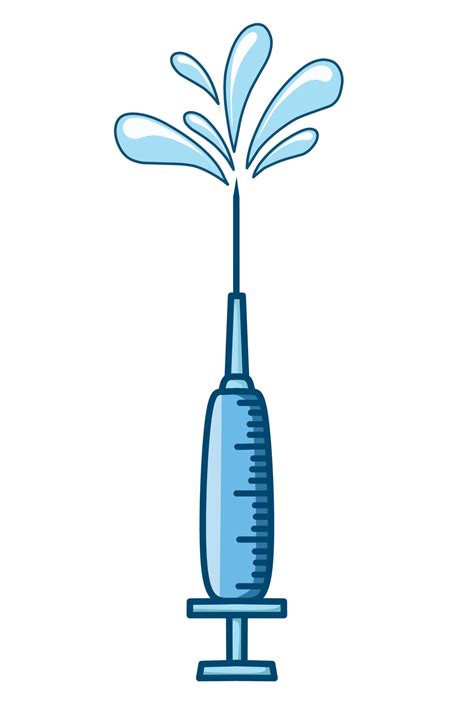Medical Injection Illustration 14455389 Vector Art At Vecteezy