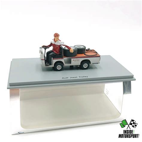 Audi Joest Trolley Spark 143 Le Mans Memorabilia Inside The