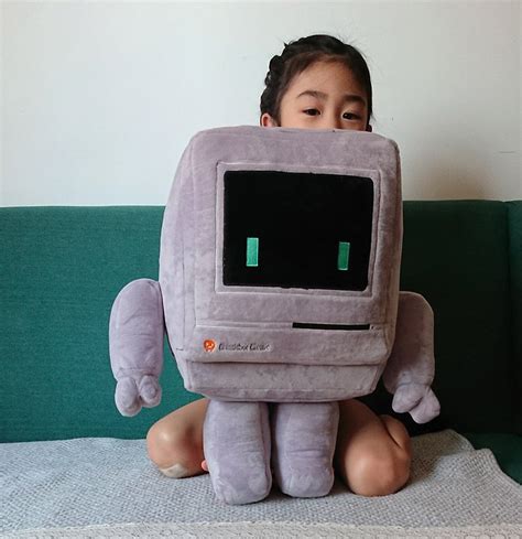 This Soft And Squishy Plush Computer Is Perfect For Mac Fanatics