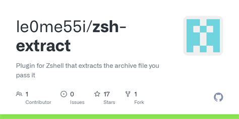 Github Le0me55izsh Extract Plugin For Zshell That Extracts The Archive File You Pass It