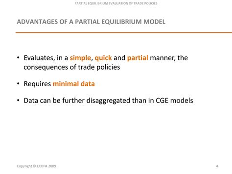 Partial Equilibrium English Pptx