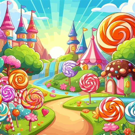 Candy Land Theme Images Free Download On Freepik