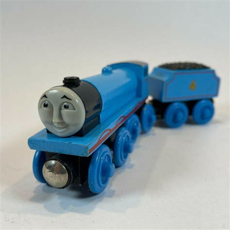 Thomas And Friends Wooden Railway Gordon And Tender No Stripes Vintage