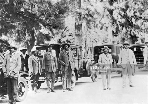 In Basutoland September 22 Nathaniel King Lerotholi Griffith And His Nachrichtenfoto Getty