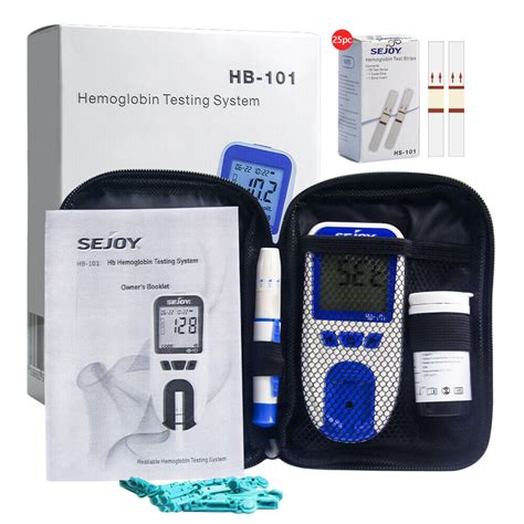 Sejoy Hb 101 Hemoglobin Monitoring System Precision Health Monitoring For Accurate Hemoglobin