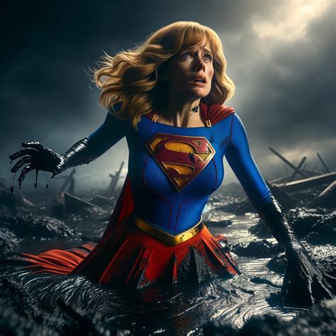 Supergirl Trying To Escape The Pit By Wbatson99 On Deviantart