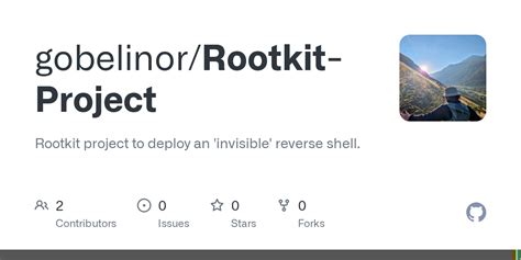 Github Gobelinorrootkit Project Rootkit Project To Deploy An Invisible Reverse Shell