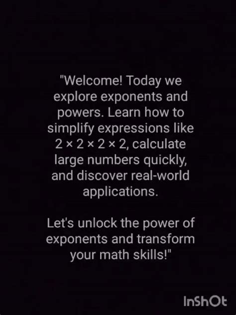 Exponents And Powers Art Integrated Projects And Online Educational Video By Fyule Video Lab