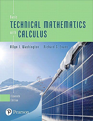 Basic Technical Mathematics With Calculus Plus Mymathlab With Pearson
