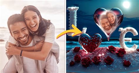 Add Your Couple Photo Within Love Frame Diggfun All Games Quizzes