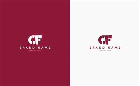 Premium Vector Cf Letters Vector Logo Design