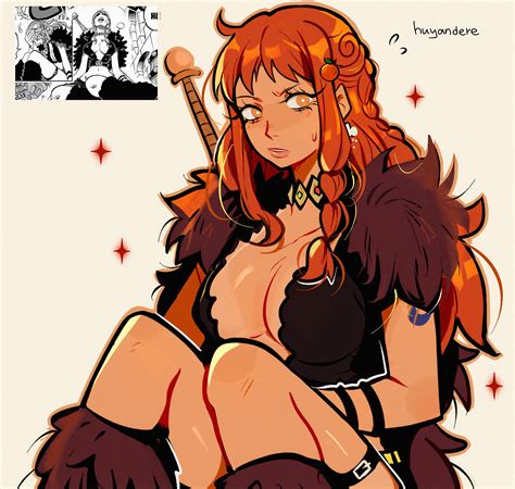 Huyandere Nami One Piece Nami One Piece Elbaf One Piece Absurdres Commentary English