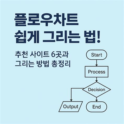 플로우차트 쉽게 그리는 법 추천 사이트 6곳과 그리는 방법 총정리 플로우차트 쉽게 그리는 법 추천 사이트 6곳과 그리는 방법 총정리
