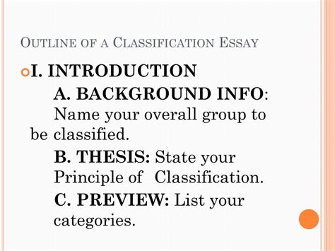 Ppt Classification Essay Powerpoint Presentation Free Download Id 2562153