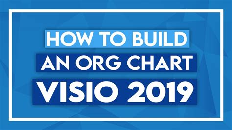 How To Build An Org Chart In Microsoft Visio Visio Tutorial QuadExcel