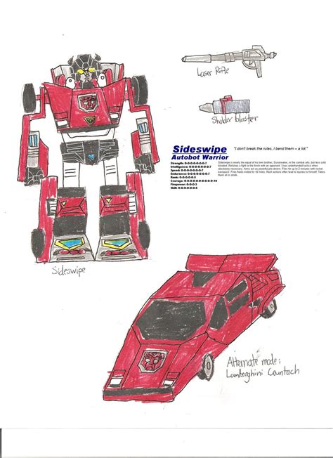 G1 Sideswipe By Zackon7 On Deviantart