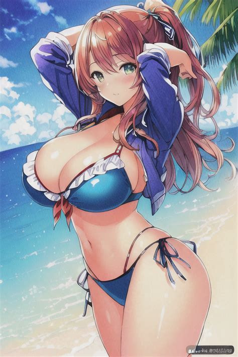 Bikini Waifu 18 By Jazzycoffee On Deviantart