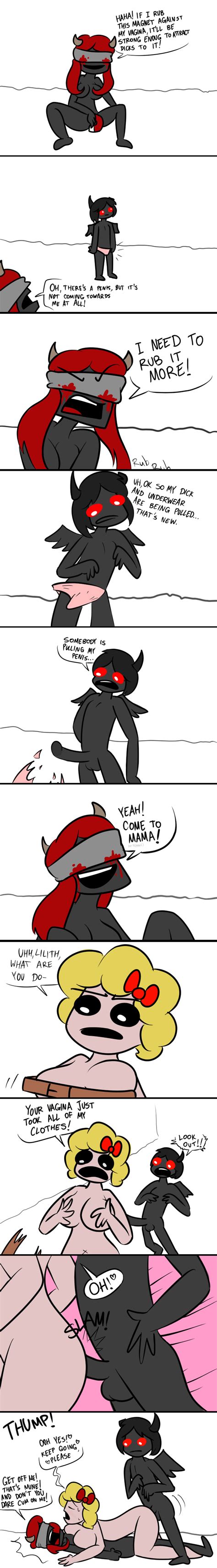 Rule 34 Angry Azazel The Binding Of Isaac Bandage Belt Black Hair