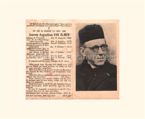 Turnhout Van Vroeger Familie Van Olmen