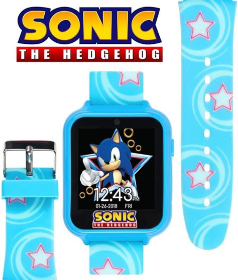 The Hedgehog Interactive Watch The Sonic Watch Smartwatch Review Sonic