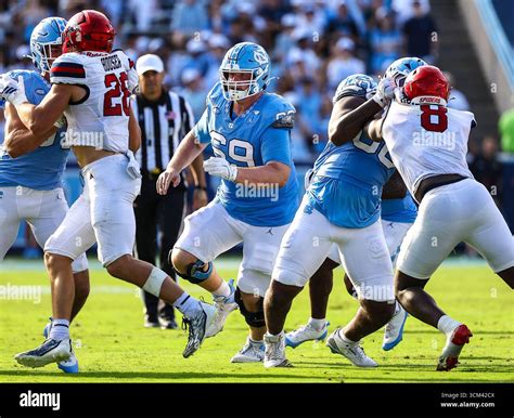 September 13 2025 North Carolina Offensive Lineman Chad Lindberg 69