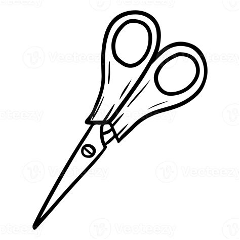 Scissors Line Art 21351027 Png