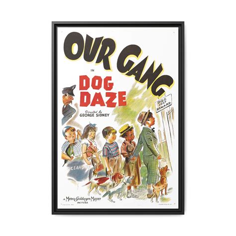 Cult Classic Large Gallery Framed Canvas 20 X 30 Movie Poster Art