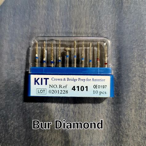 Bur Preparation Of Crown Bridge Veneer Onlay Inlay Cavita Dental Set Shopee Malaysia