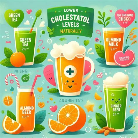 Cholesterol Lowering The Best Natural Drinks For Heart Health