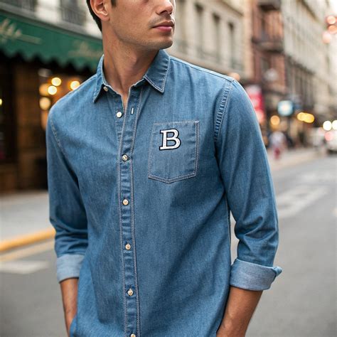 Denim Shirt Guide Styles Fits And Custom Options
