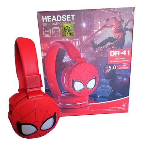 Audifonos Spider Man Bluetooth Diadema Avenger Inalambricos Envío Gratis