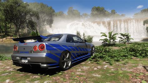 Paul Walkers Nissan Skyline R34 Gtr Forza Horizon 5 Youtube