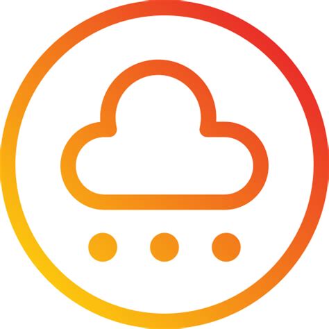 Cloud Generic Gradient Icon