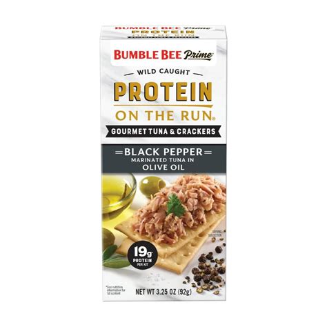 [amazon] Bumble Bee Prime Protein On The Run Tuna Snack Kit Olive Oil And Black Pepper 1 79
