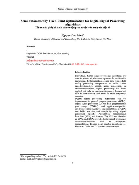 Modelling Optimization Hardware Implementation And Validation Of Digital Signal Processing