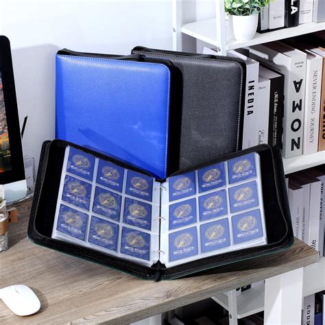 Paquete De 3 Carpetas De Tarjetas Intercambiables Impermeables Con 900