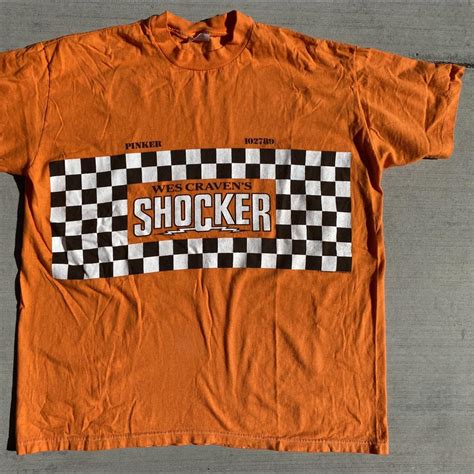 Vintage Ss Rare 1989 Wes Craven Shocker Promotional Depop