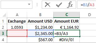 Excel Linking Cells Formula