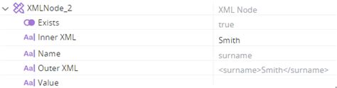 Xml Variables