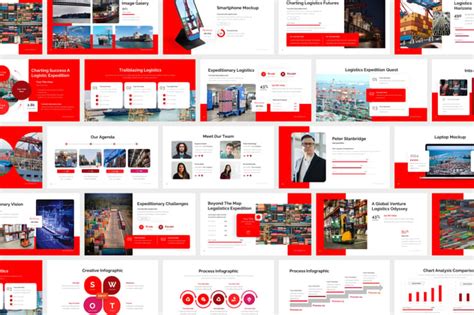 Logistics Template Incl Delivery And Package Envato