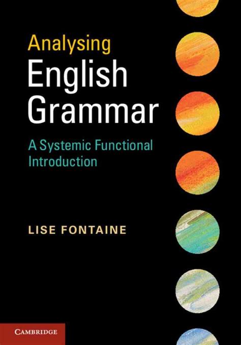 Analysing English Grammar A Systemic Functional Introduction Ebook Alletext